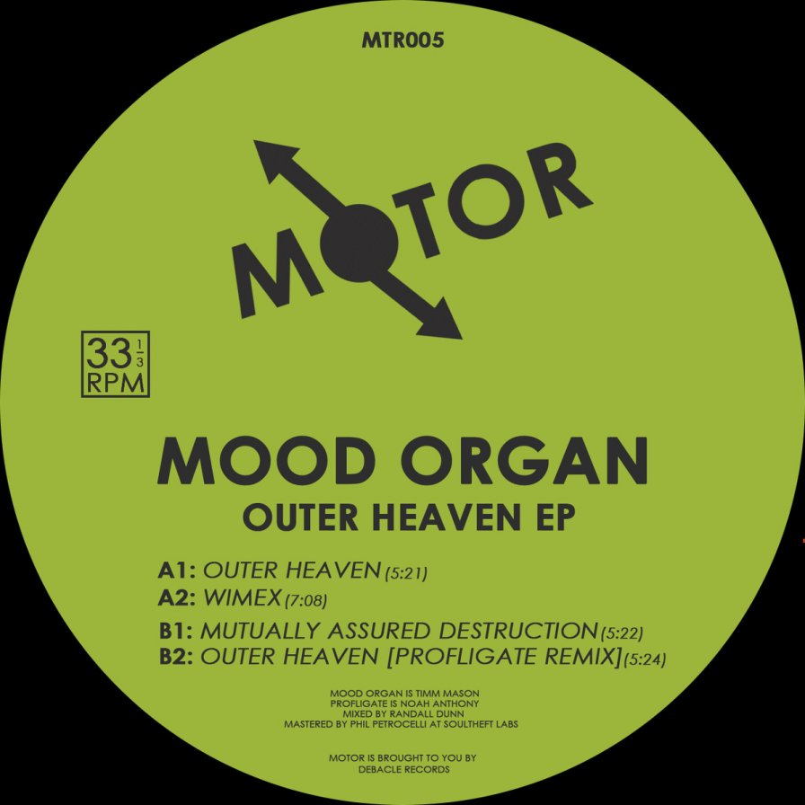 Mood Organ - “Outer Heaven” | PREMIERE | Chocolate Grinder | Tiny Mix Tapes